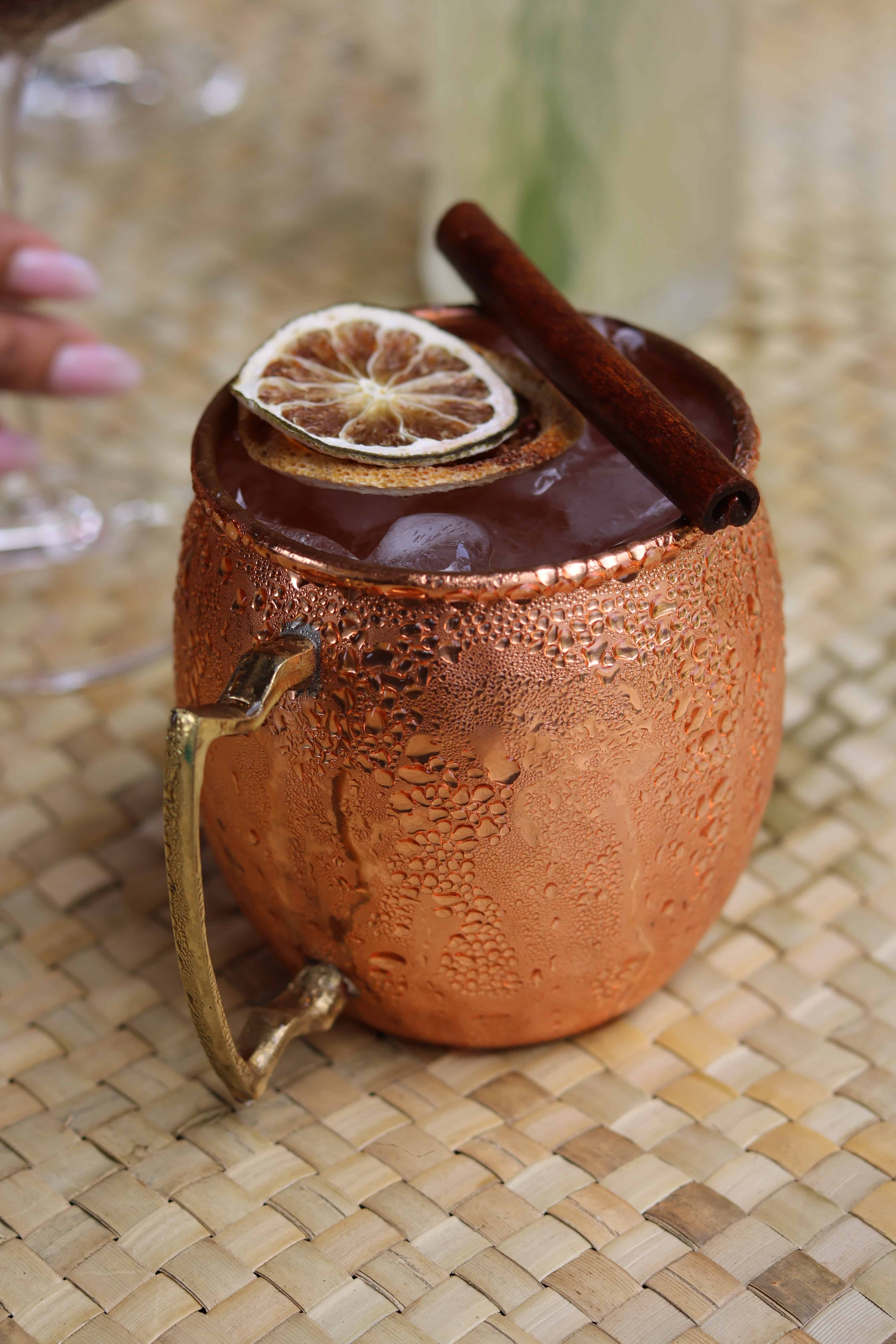 Cocktails : KAMA Chilli Mule : The Distillery Co. Fiji